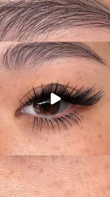 РЕСНИЦЫ БРОВИ МАНИКЮР СПБ On Instagram Lets Play … микс объемов и изгибов 💋 Наращивание