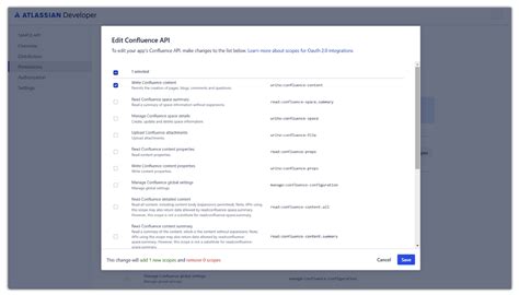 Knowledge Base Confluence Oauth 20 Authentication Guide Index