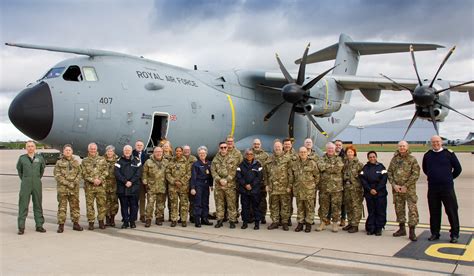 Reservist Visit To Royal Air Force Brize Norton