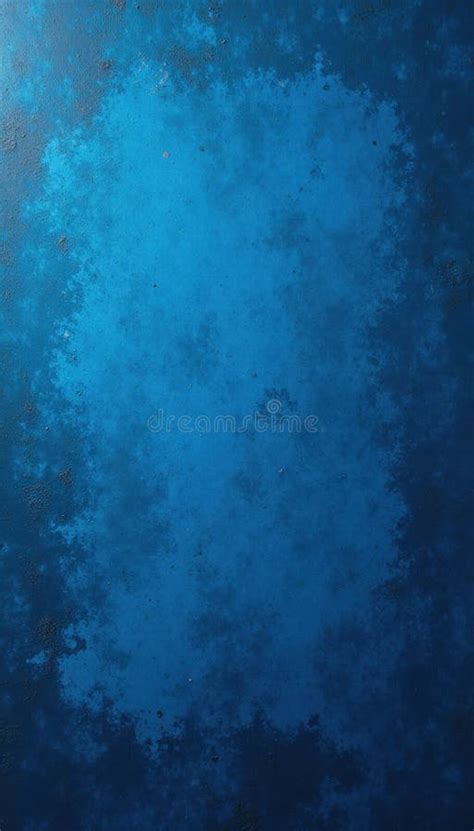 Abstract Blue Metallic Surface Textured Grunge Backdrop Surface Iron Stock Illustration