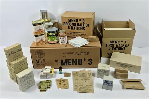 10 In 1 Ration Kits K Ration K Ration
