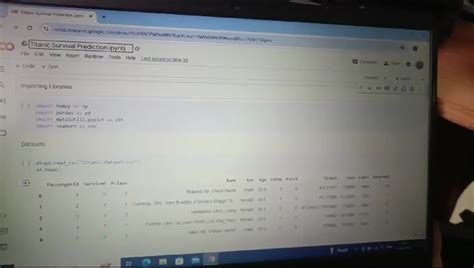 Video Suvranil Saha On Linkedin Datascience Machinelearning Python Titanicsurvival Codsoft