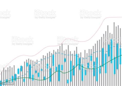 주식 시장 투자 거래 강세 포인트 약 세 포인트의 캔 들 스틱 그래프 차트 캔 들 스틱 그래프 차트 스톡 Eps 0명에 대한
