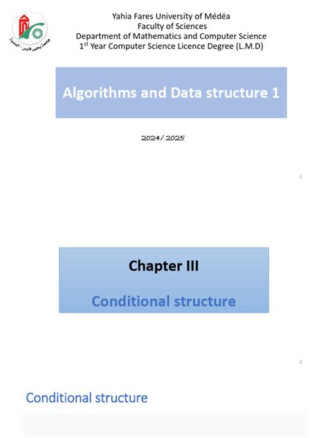 Chap3 Conditional Structure Pdf Theoretical Computer Science