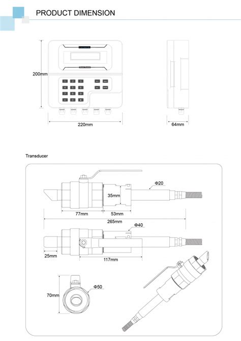 Fixed Ultrasonic Flowmeter