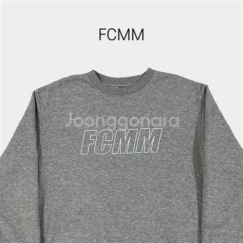 Fcmm 빅로고 기모 맨투맨 Bm1035 티셔츠 캐쥬얼의류 중고나라