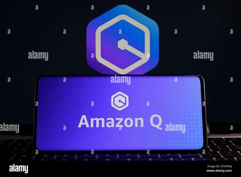 Amazon Q Ai Logo Seen On Smarphone Screen New Generative Ai Assistant Ai Chatbot For