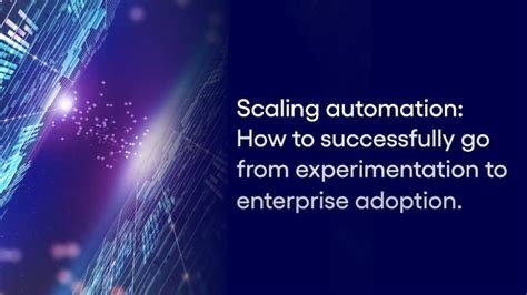 Mariesa Coughanour On Linkedin Scaling Automation From Experimentation To Enterprise Adoption