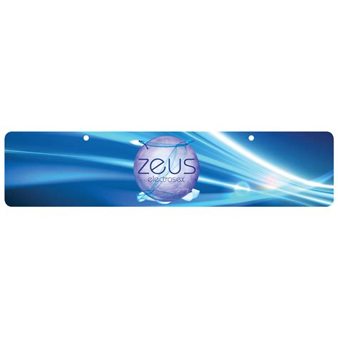 Zeus Electrosex Display Sign Sex Toy Distributing