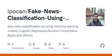 Github Ipocan Fake News Classification Using Machine Learning Models