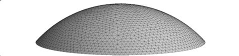Finite Element Mesh Of The Original Cornea Download Scientific Diagram