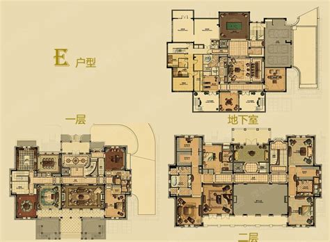 银河君庭别墅户型图华洲君庭别墅户型图 伤感说说吧