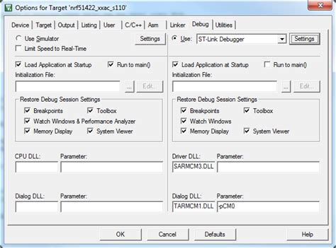 Programming Nrf51 With St Link And Uvision Nordic Qanda Nordic Devzone Nordic Devzone