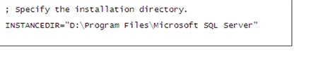 Unattended Installation Sqlservercentral