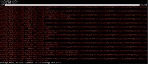 Timeout Still Happens Even If Default Is 0 · Issue 1471 · Semgrep
