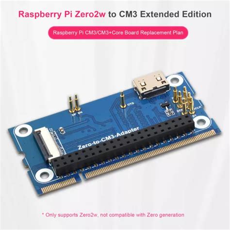 Scheda Di Espansione Raspberry Pi Zero Da 2 W A Cm3 Core Board Replacement Board Eur 4391