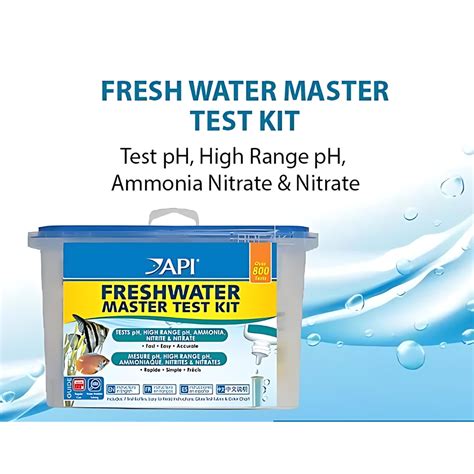 Api Freshwater Master Test Kit Aquarium Water Testing Kit