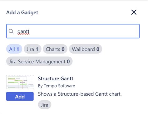 Jira Dashboard Gadget