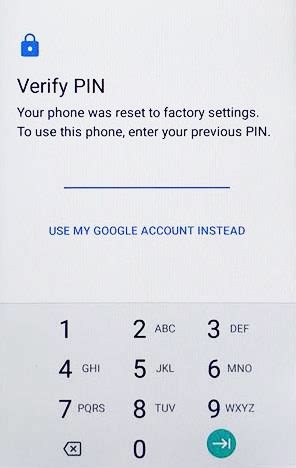 FIXED How To Bypass Verify PIN After Factory Reset