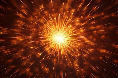 Premium Photo Fireworks Exploding In A Colorful Display