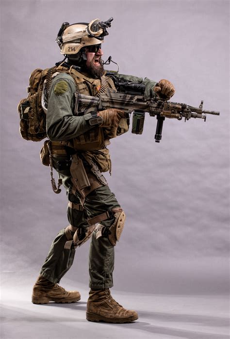 Artstation Pose Reference Pack Modern Soldier 02 Resources