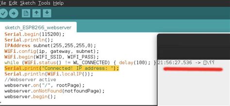 Why Is The Serial Monitor Not Working R Esp8266