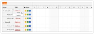 Row Header Columns Tutorials DayPilot Code