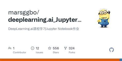 Github Marsggbodeeplearningaijupyternotebooks Deeplearningai课程学习