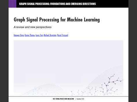 Ieee Signal Processing Magazine November 2020
