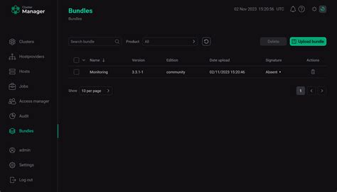 Create A New Monitoring Cluster Via Adcm Adh Arenadata Docs