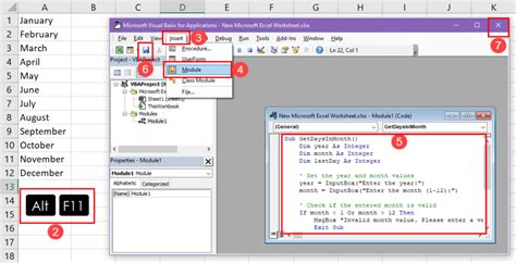 在microsoft Excel中获取一个月天数的7种方法 Infoxiao