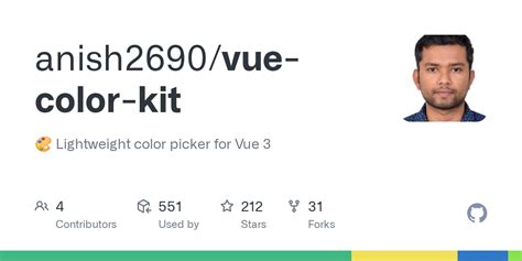 Github Anish2690vue Color Kit 🎨 Lightweight Color Picker For Vue 3