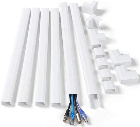 102in Wall Cable Hider Cord Hider To Hide 3 4 Cords Self Adhesive Tv Wire Hider