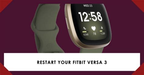 Fix Fitbit Versa 3 Wont Turn On No Power How To Turn On Fitbit Versa The Droid Guy