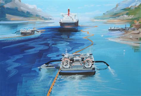 Hovercraft Oil Spill Cleanup 12 75x8 5