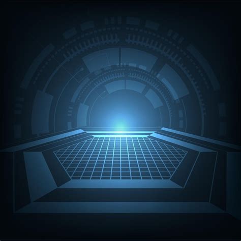 Premium Vector Vector Technology Background Design