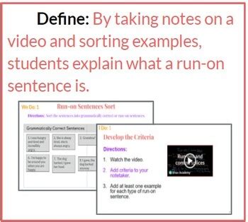 Top 5 Grammar Rules For Secondary Babes 3 Run On Sentences TPT