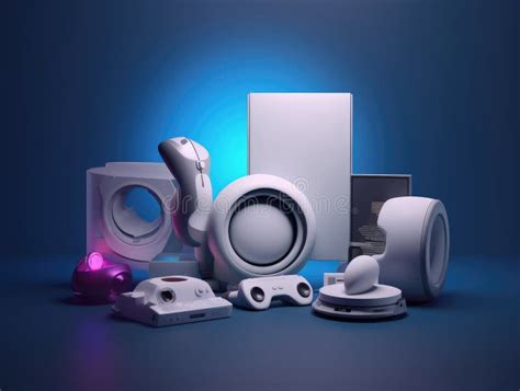 Modern And Antique Technology Devices Digital And Analog Devices