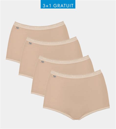 Lot De 4 Sloggi Basic Maxi Chair Lingerie Sipp