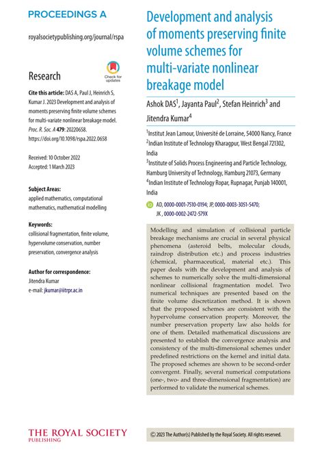 Development And Analysis Of Moments Preserving Finite Volume Schemes