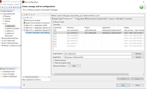 Running The Application Project On Multi Core Arm Processor On Zynq