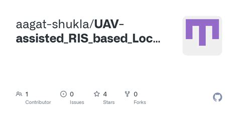 GitHub Aagat Shukla UAV Assisted RIS Based Localization