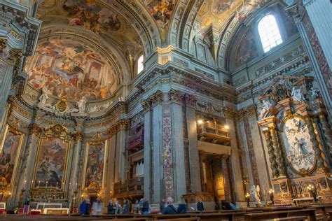 Rome 2023 The Church Of Santignazio Di Loyola Io Is A Catholic Place