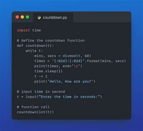 Suman Bhatta On Linkedin Python Programming Countdown