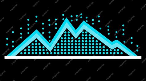 Graph Function Dotted Style Vector Toolbar Icon Premium Ai Generated Vector