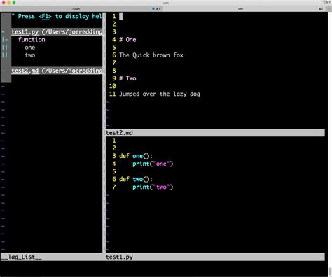 Ctags Taglist Isnt Reading Custom Markdown Tags Vi And Vim Stack