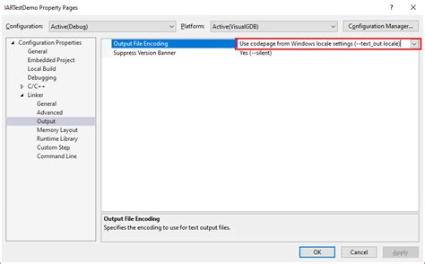 Using IAR ARM Compiler With Visual Studio And VisualGDB VisualGDB