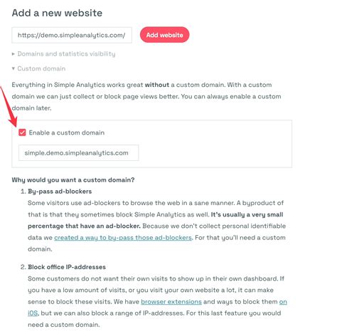 install simple analytics