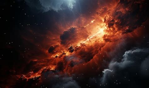 Premium Photo Massive Cloud With Dark Clouds