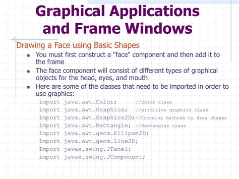 Ppt Java Concepts Chapter 2 Graphical Applications Powerpoint